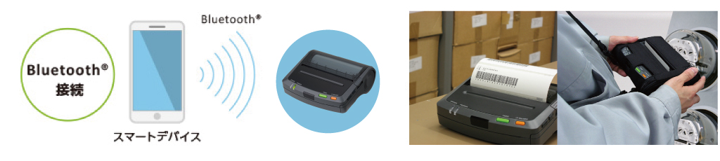 スマート＆シンプル・小型軽量なSIIのモバイルプリンター｜DPU-Sシリーズ